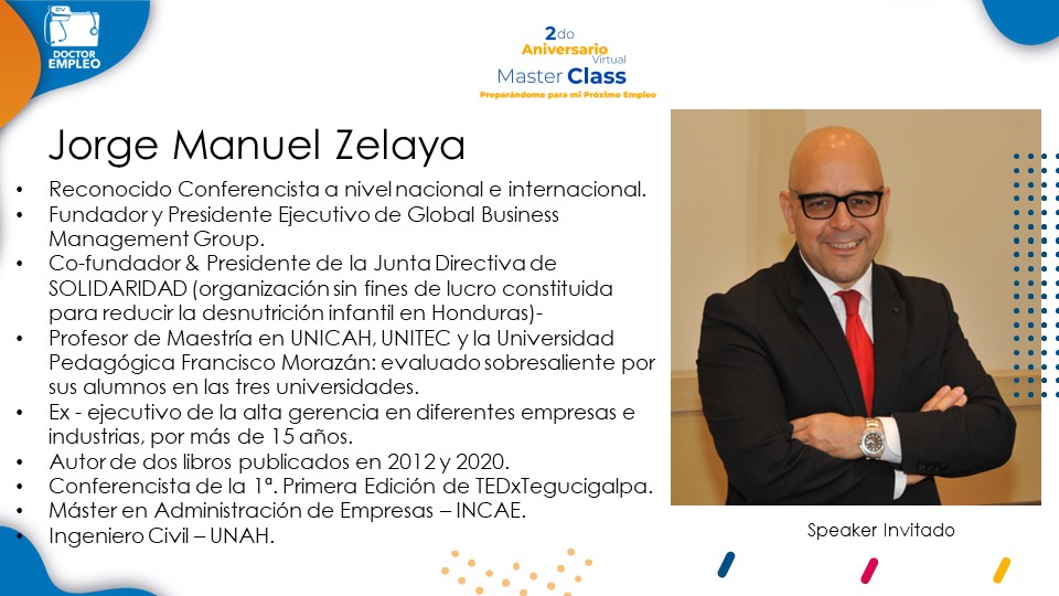 2do Aniversario virtual Masterclass - Even2